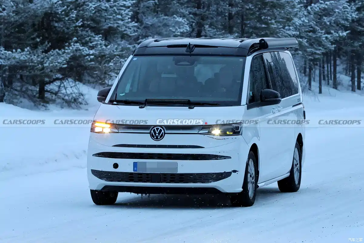 Spy Shots: New Volkswagen T7 Facelift Revealed – Major Interior ...
