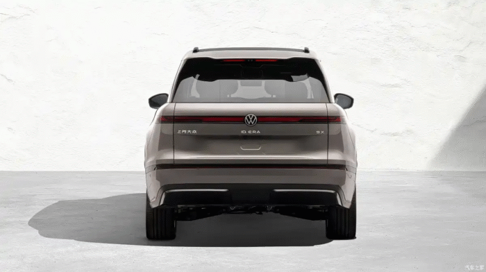Official: SAIC VW ID. ERA 9X EREV Exposed – 400km Electric Range ...